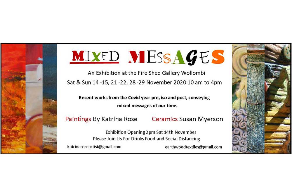 'Mixed Messages' Exhibition | Visit Wollombi